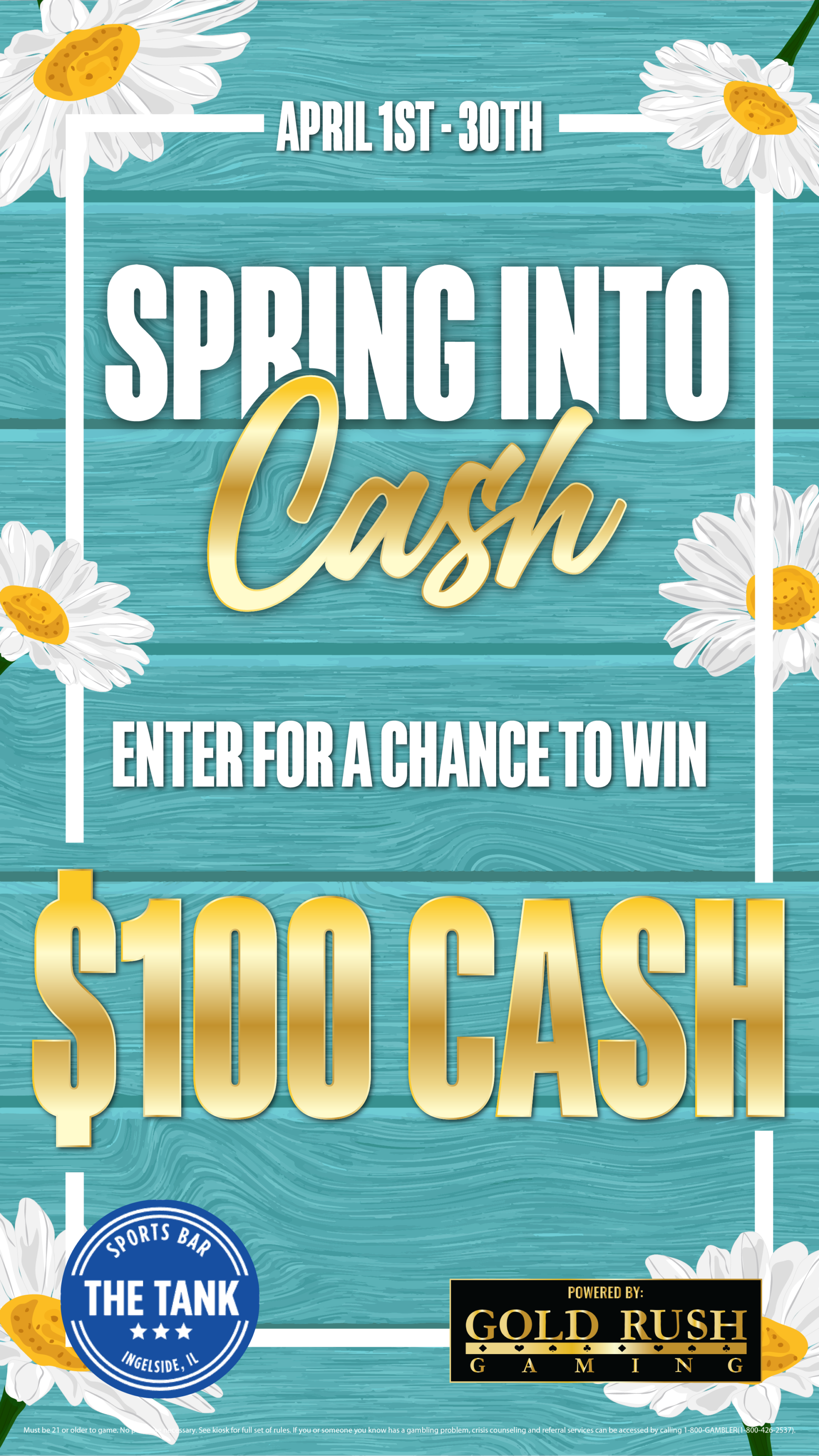 April Partner Promotions Happening with Gold Rush Gaming - Gold Rush Gaming