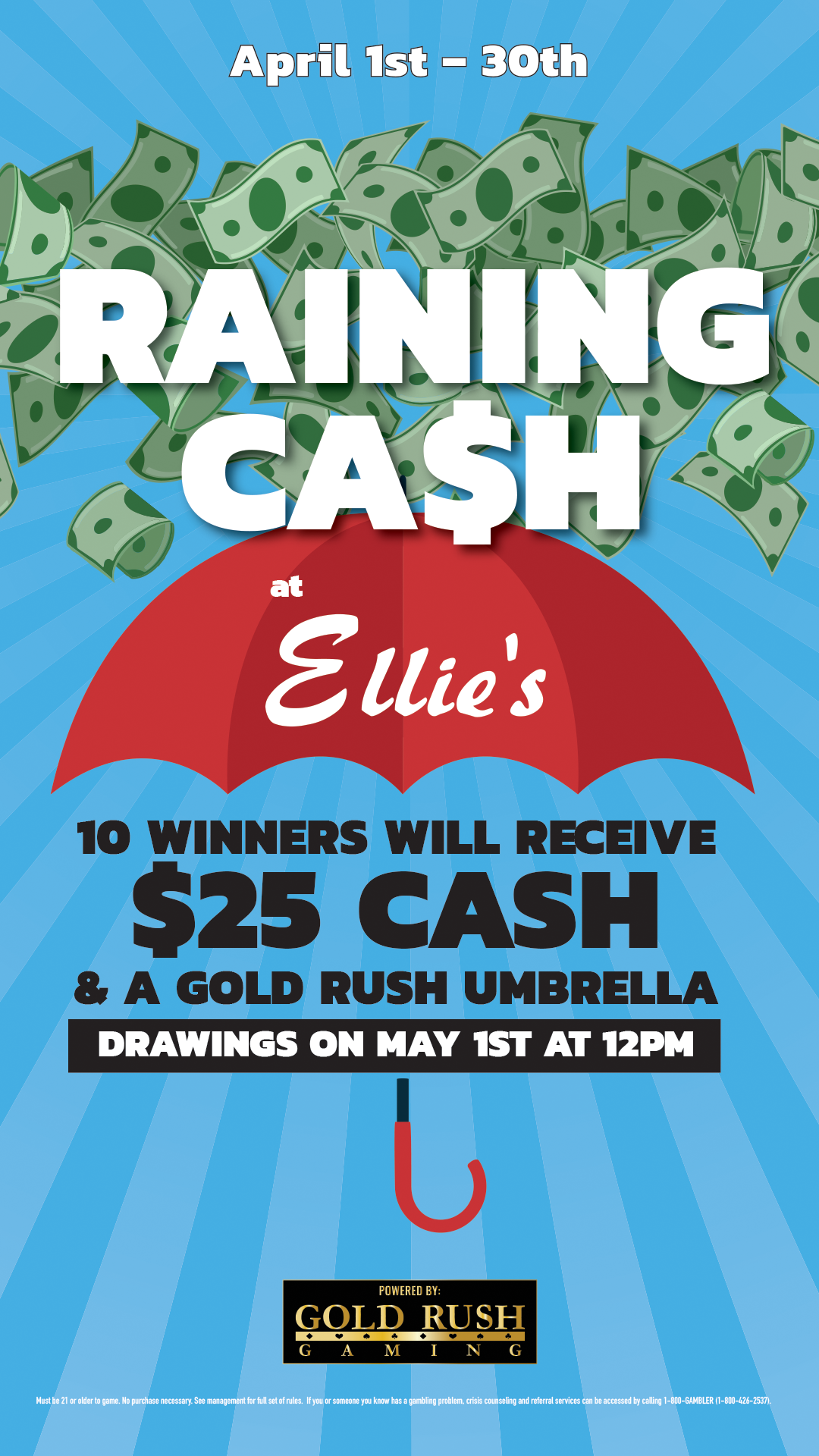 April Partner Promotions Happening with Gold Rush Gaming - Gold Rush Gaming