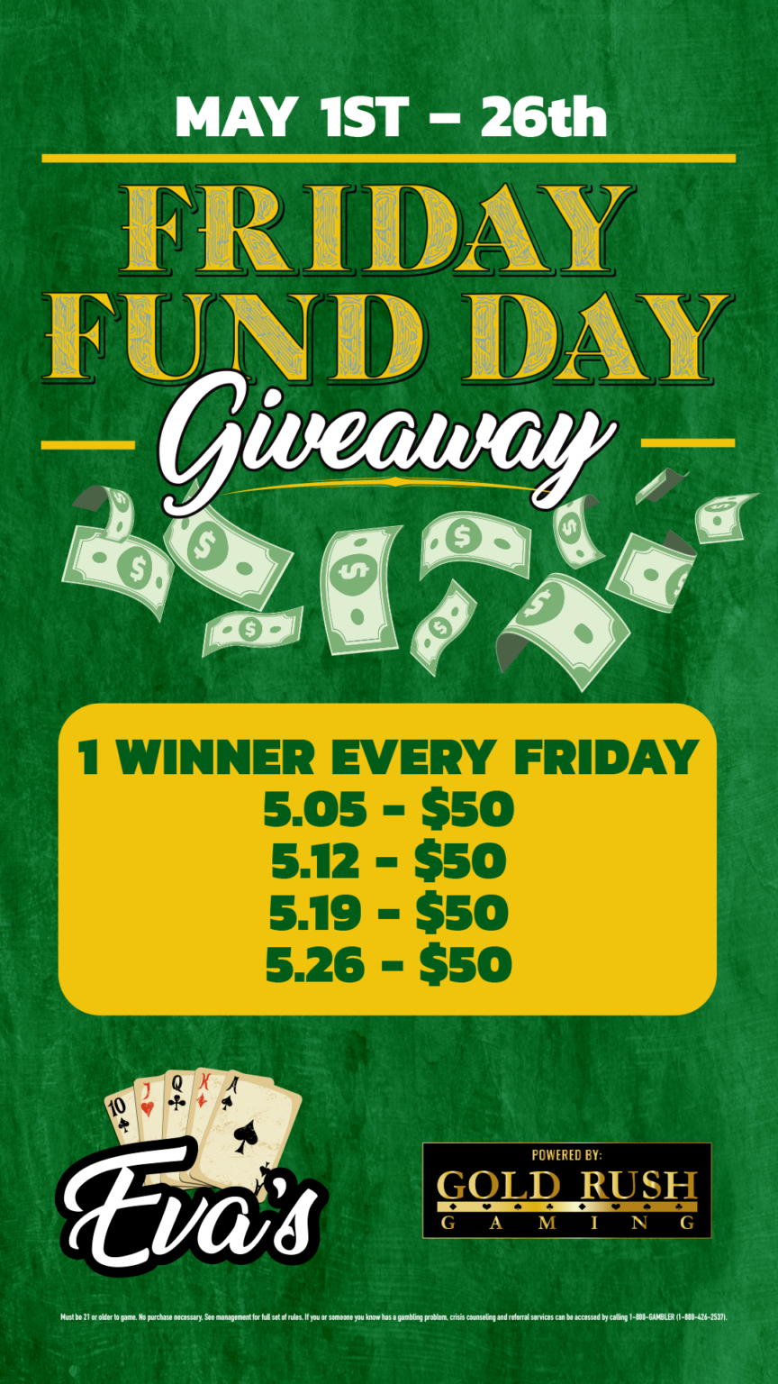 May Partner Promotions | Gold Rush Gaming