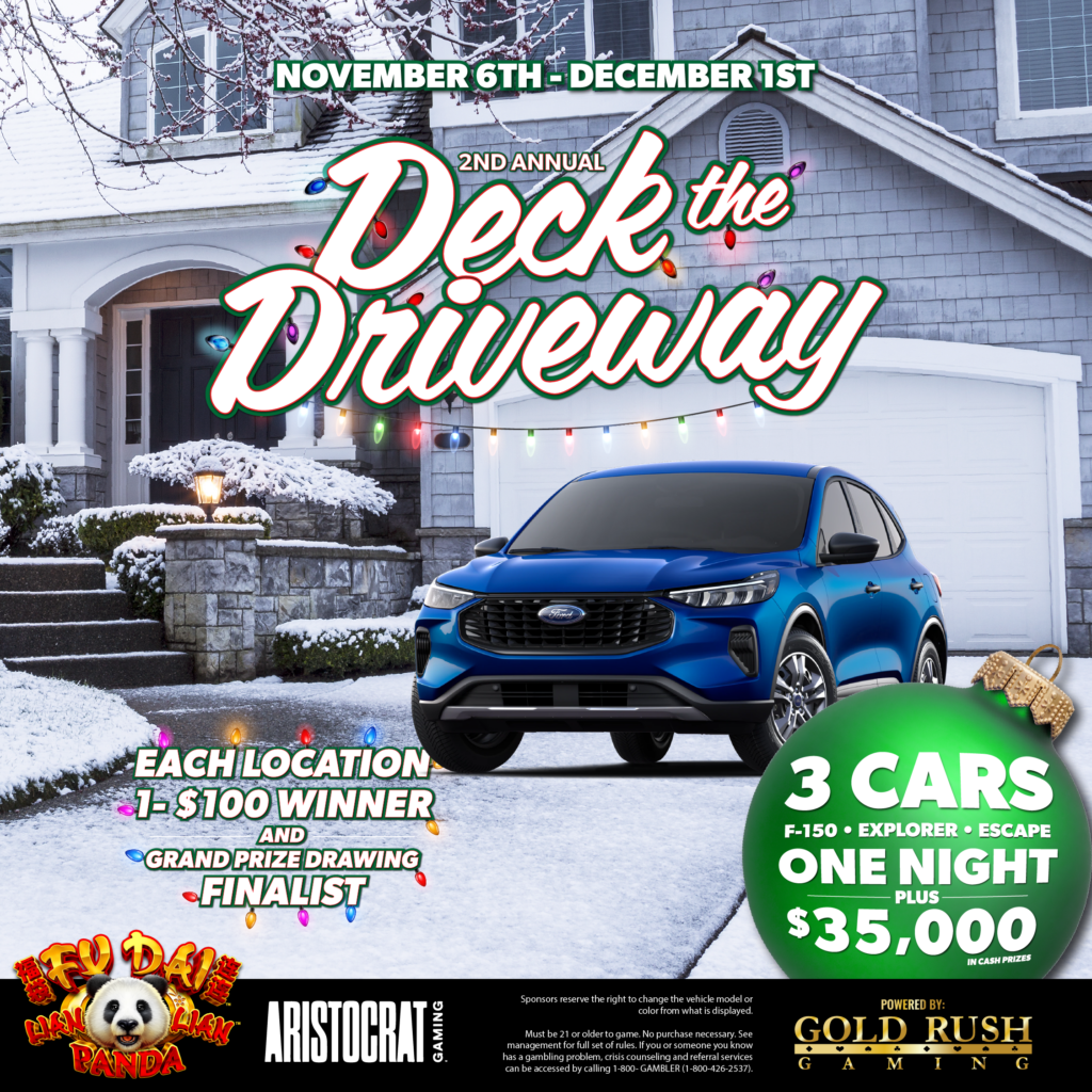 Introducing: Deck The Driveway Promotion - Gold Rush Gaming