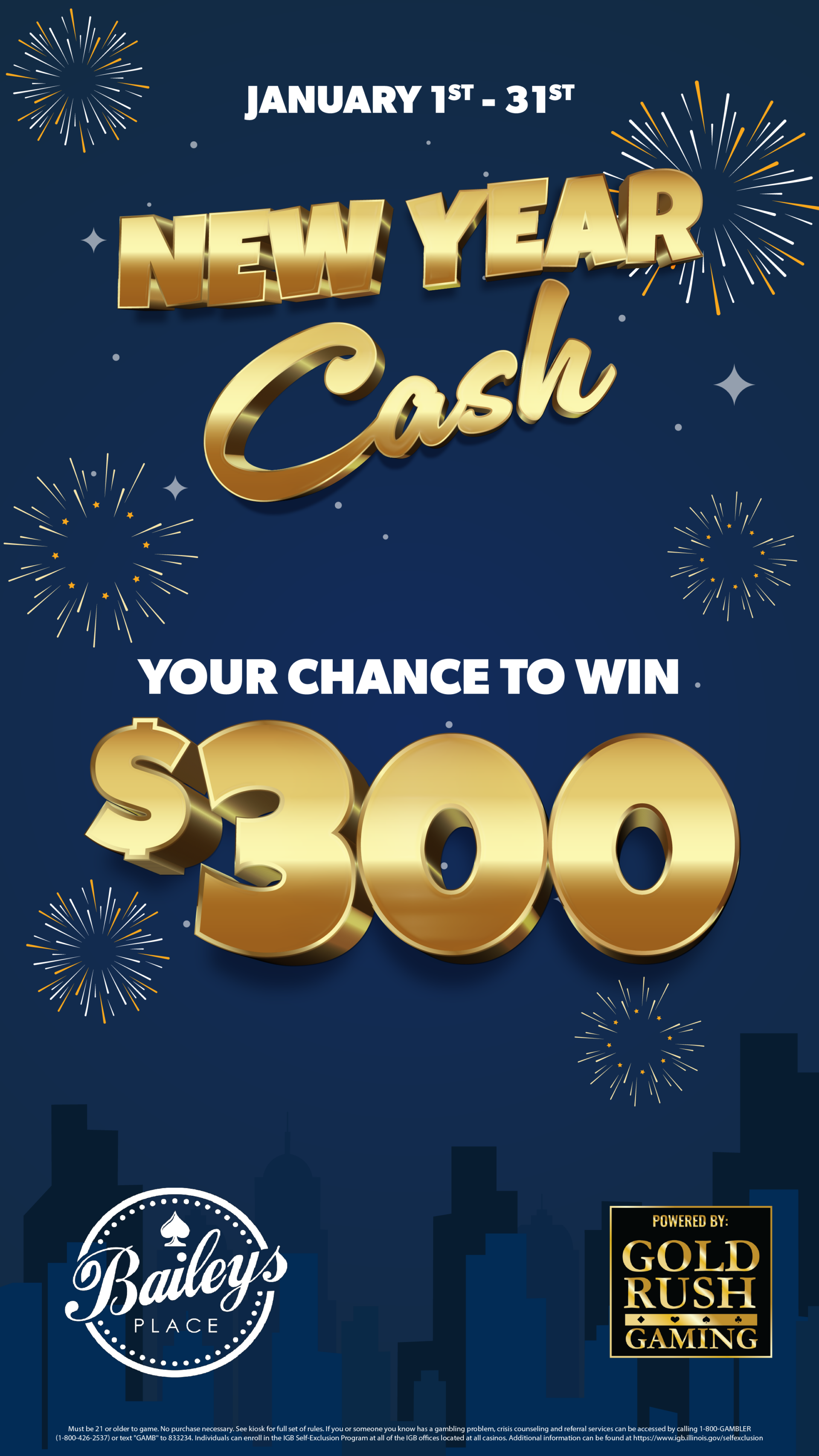 January Partner Promotions Happening With Gold Rush Gaming - Gold Rush ...