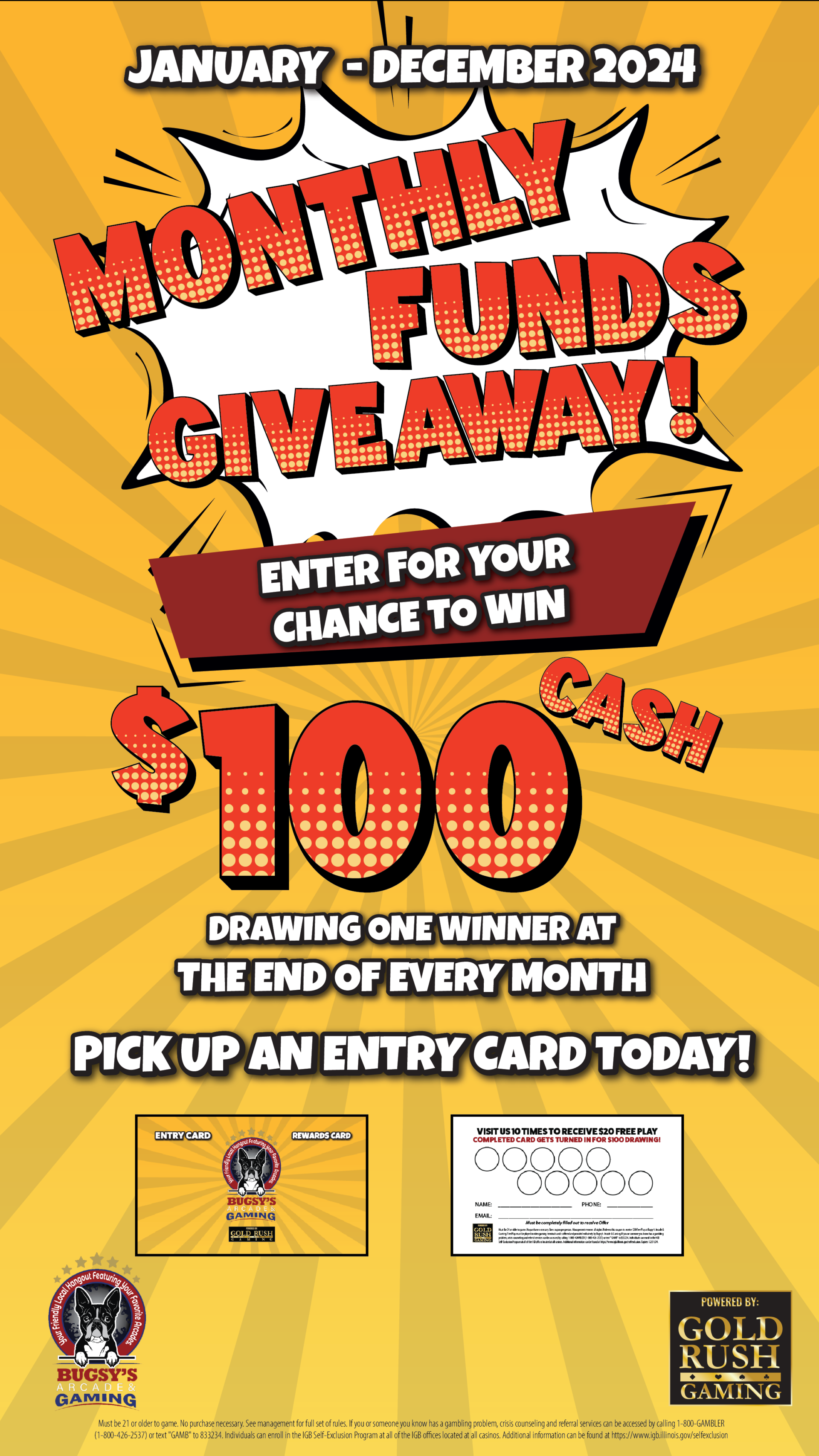 January Partner Promotions Happening With Gold Rush Gaming - Gold Rush ...