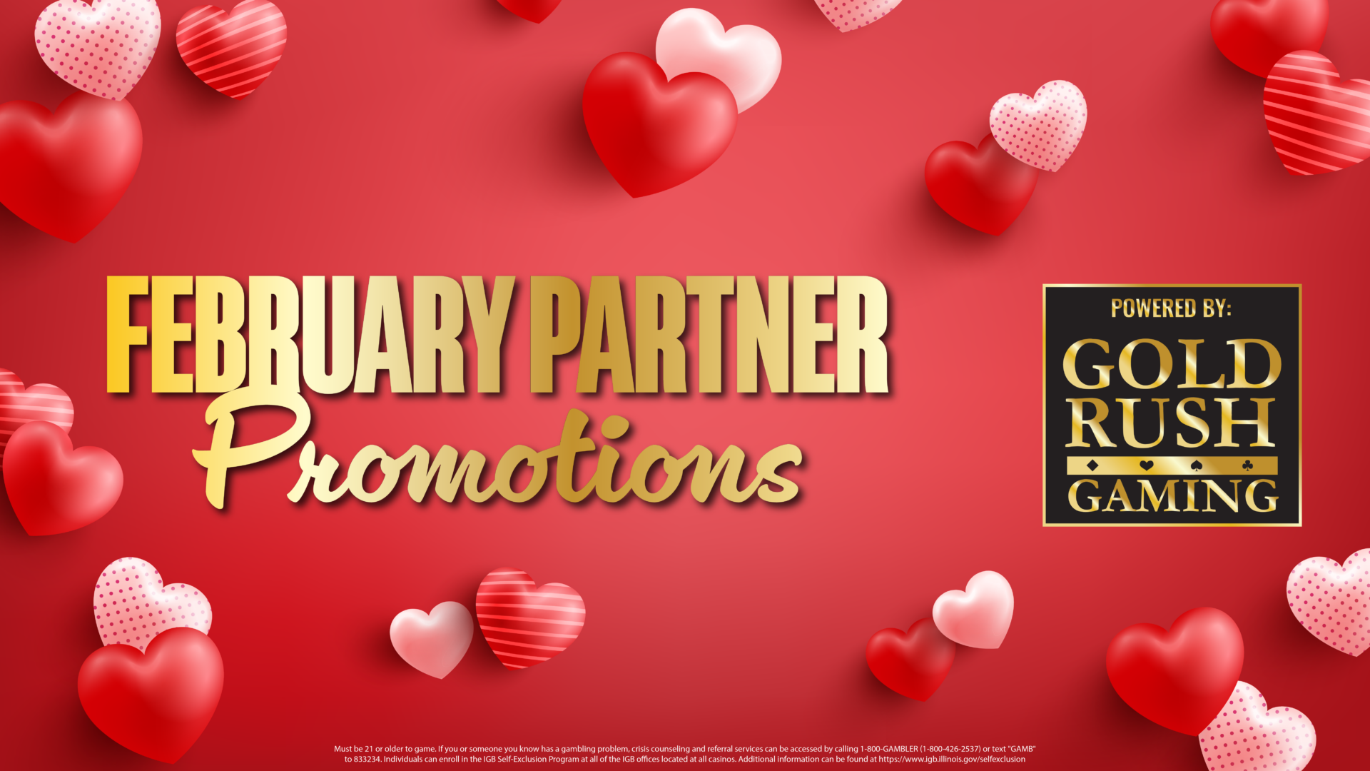 February Partner Promotions Happening With Gold Rush Gaming | Gold Rush ...