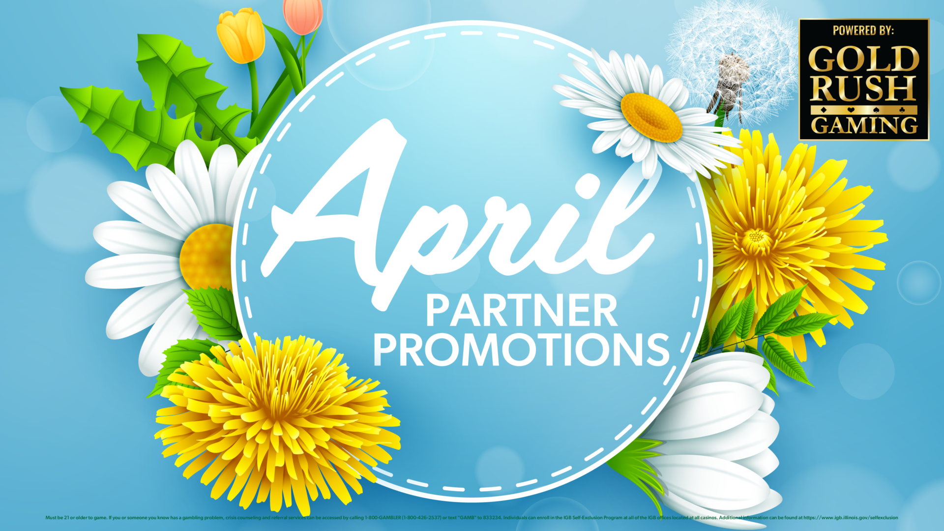 April Partner Promotions Happening With Gold Rush Gaming | Gold Rush Gaming